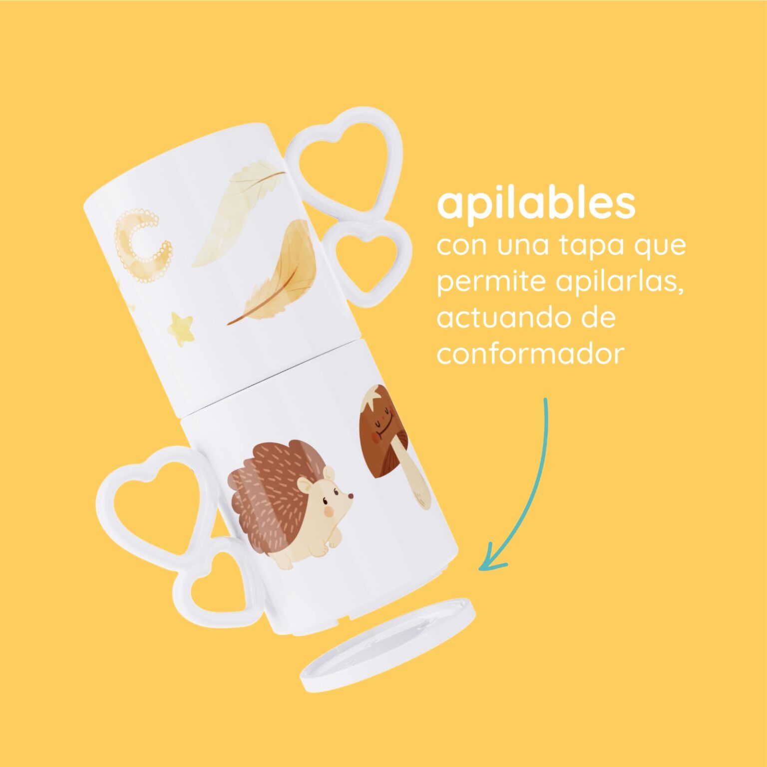 Taza Sublimable Workat Asa Corazón MIMO x unidad – Insumos Abraham